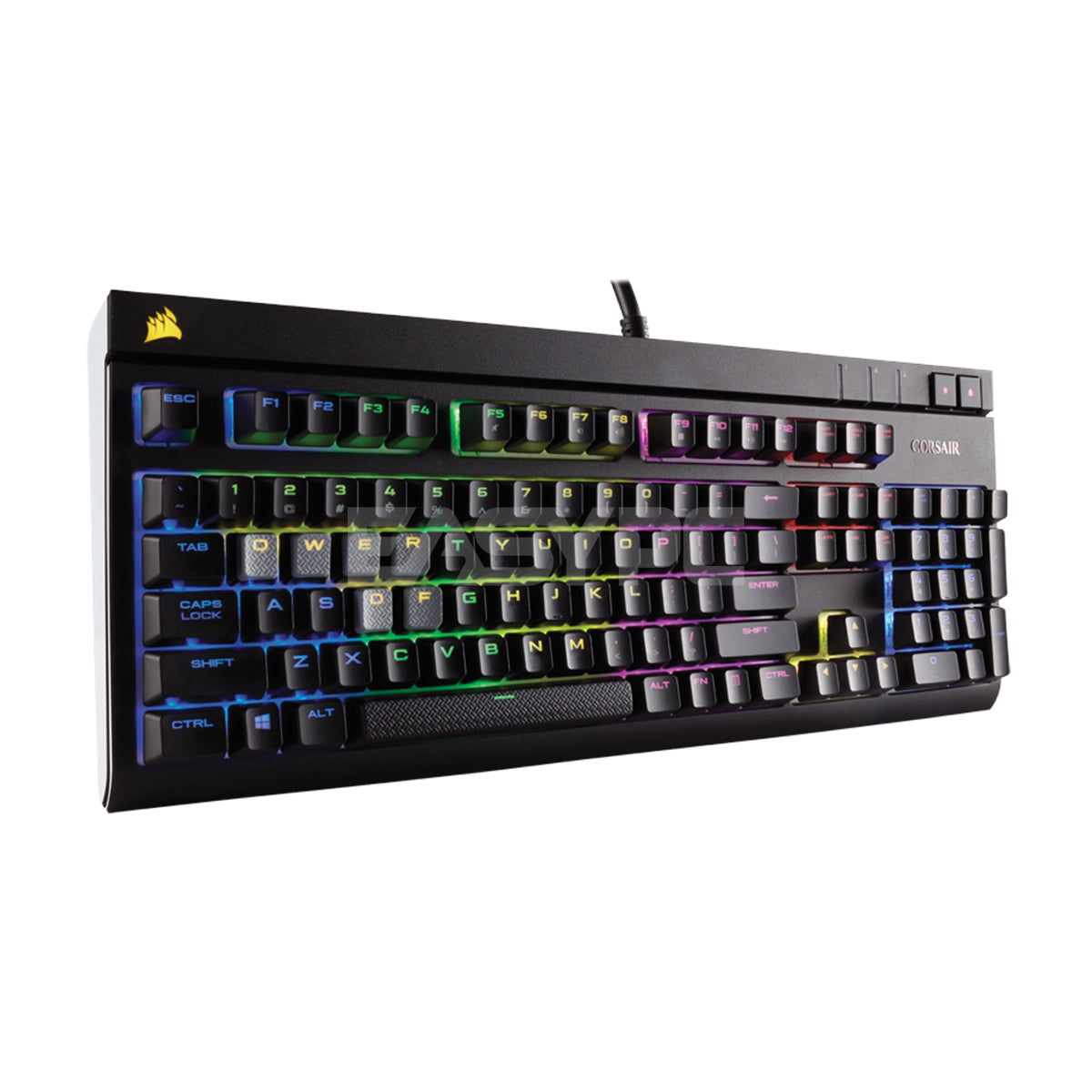 Corsair Strafe RGB CSCH9000227NA Cherry MX Red Mechanical Gaming ...