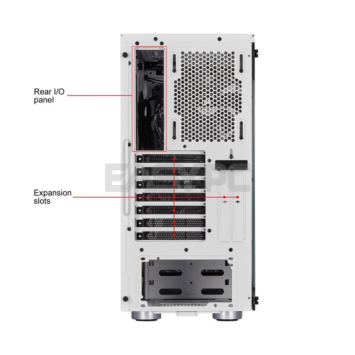 Corsair Airflow 275R Mid Tower Gaming PC Case White – WP – Plugin Test