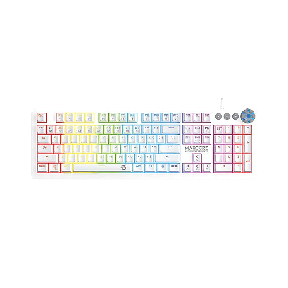 Fantech MK852 Max Core Blue Switch Mechnical Gaming Keyboard White – WP ...