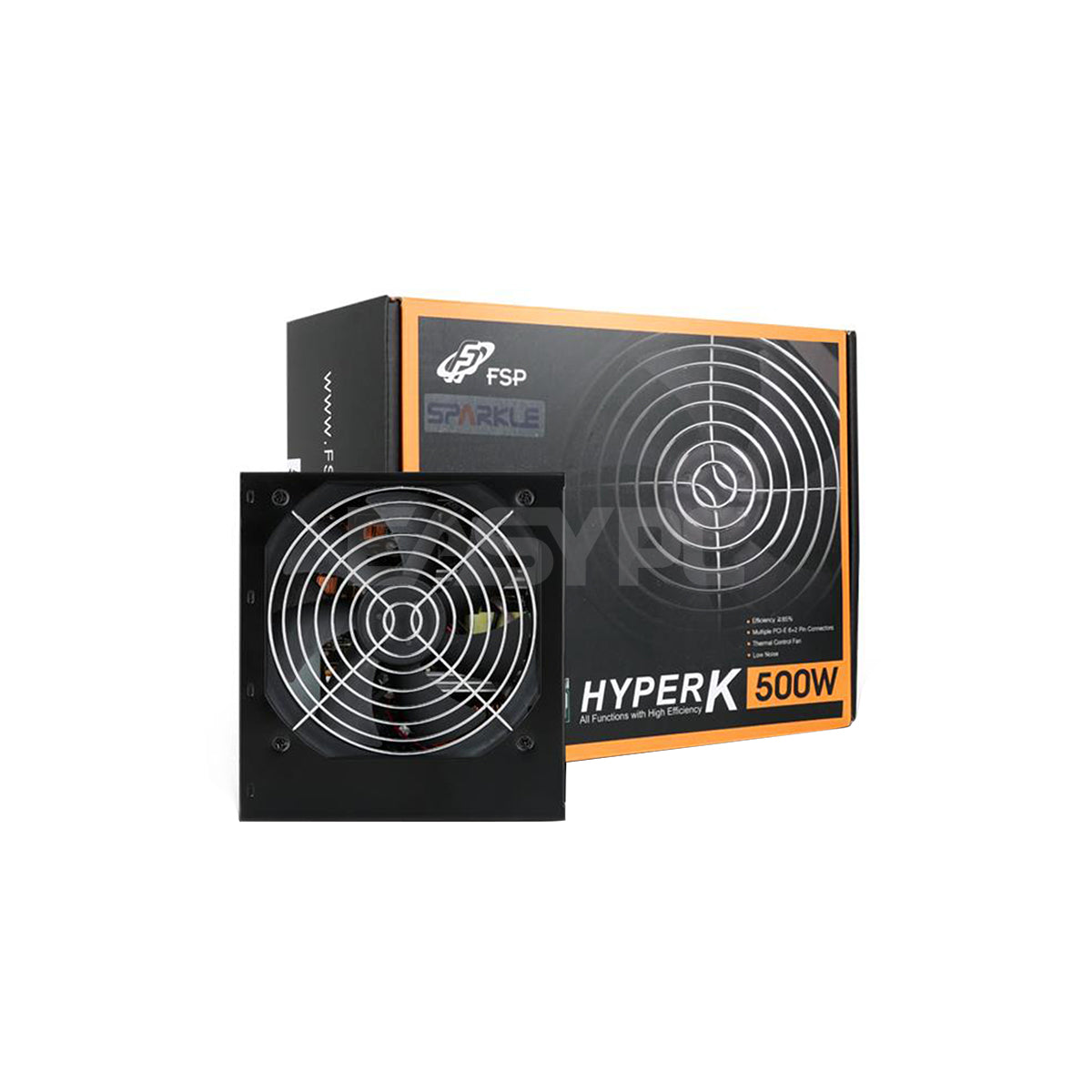 FSP Hyper K 500 watts Power Supply – WP – Plugin Test