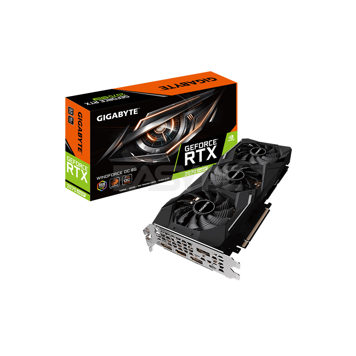 Gigabyte NVIDIA® GeForce RTX 2070 Super Windforce OC Tri Fan 8gb 256bit ...
