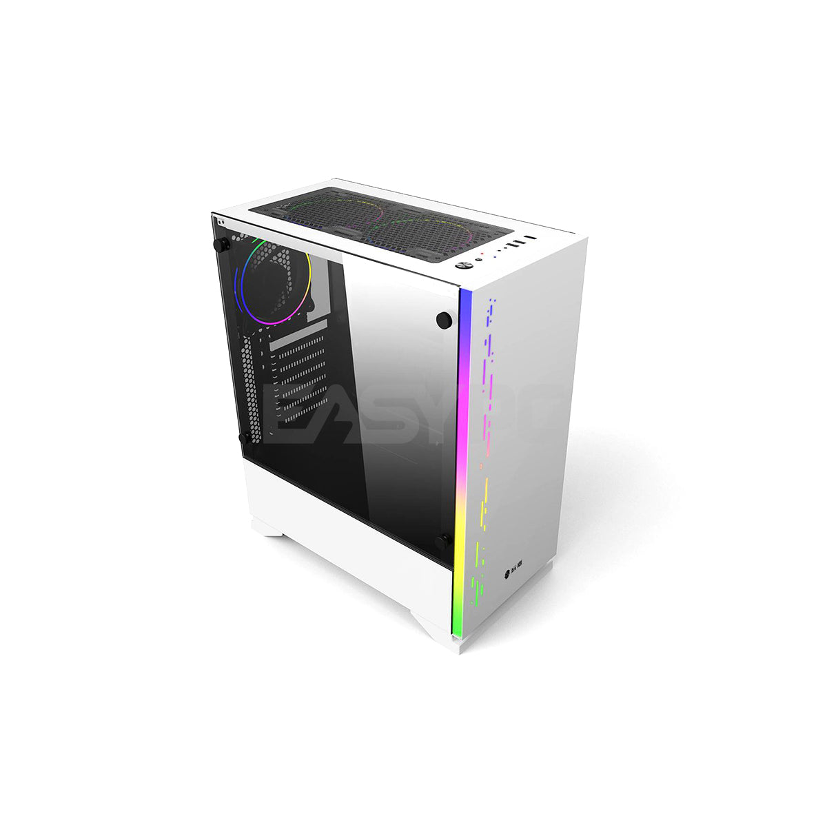 CoolMan Robin Mid Tower with Led Strip Gaming Case White – WP – Plugin Test