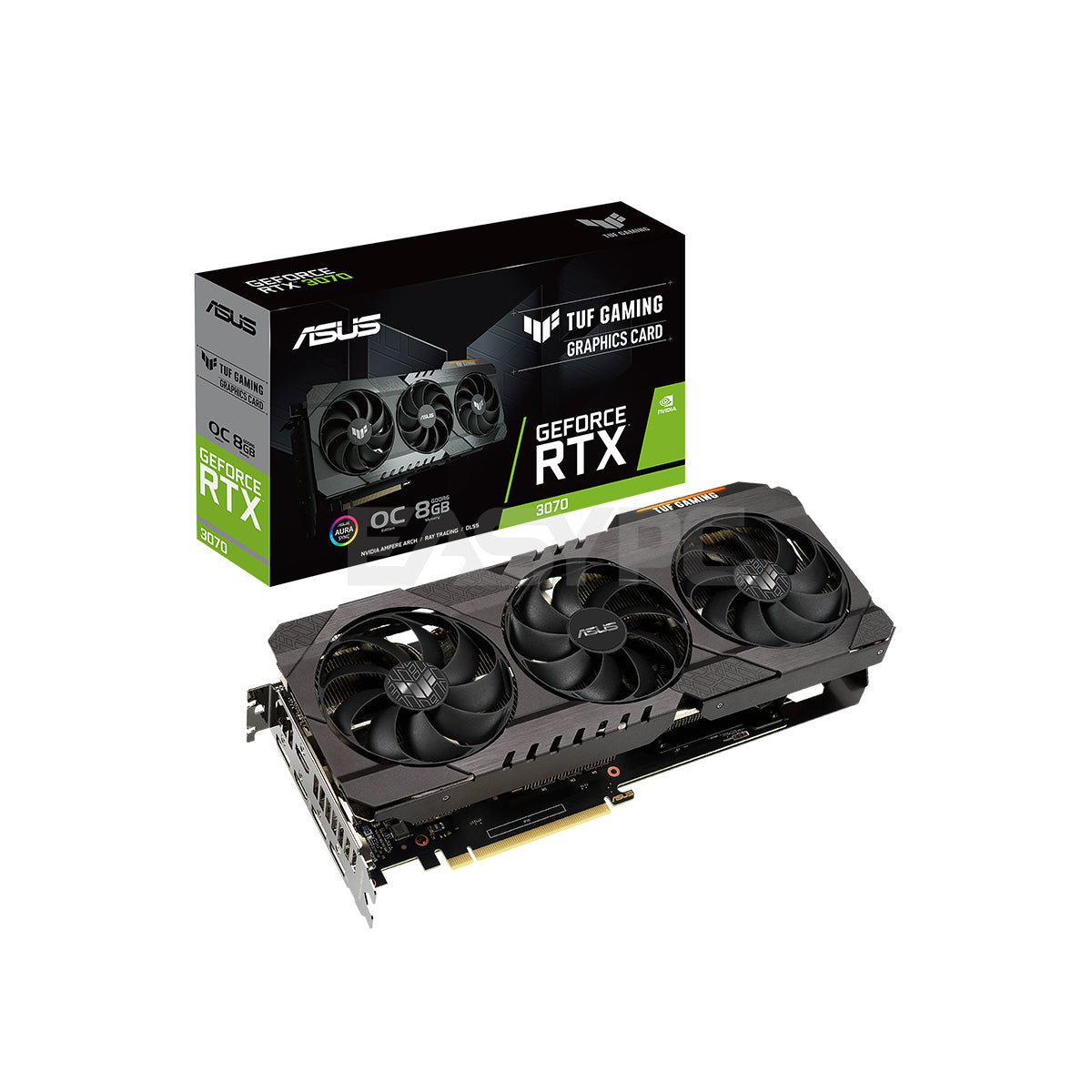 Asus TUF NVIDIA® GeForce RTX 3070 Gaming OC Tri Fan 8gb 256bit GDdr6 ...