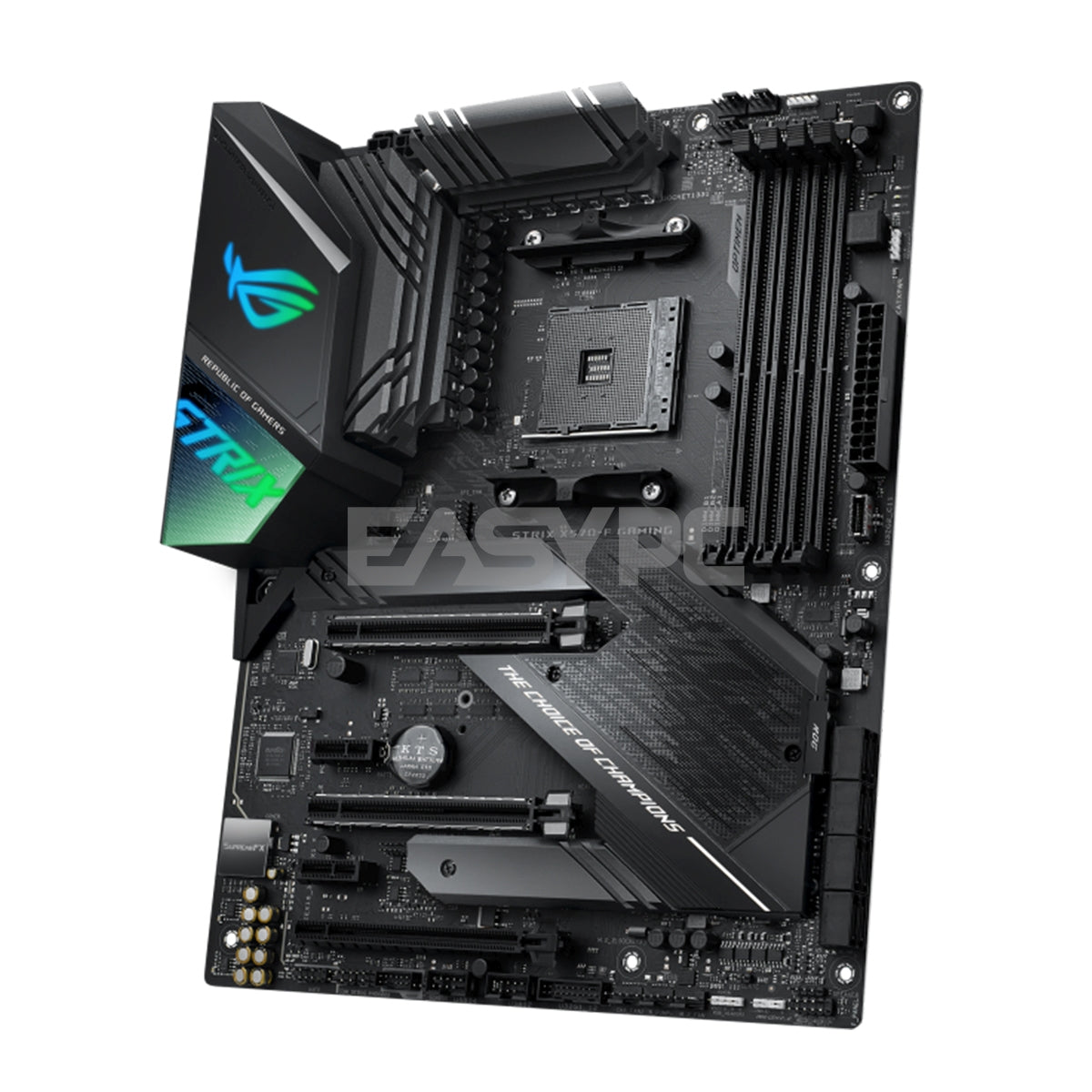 Asus ROG Strix X570-F Socket Am4 Ddr4 Aura Sync RGB 5-Way Optimization ...