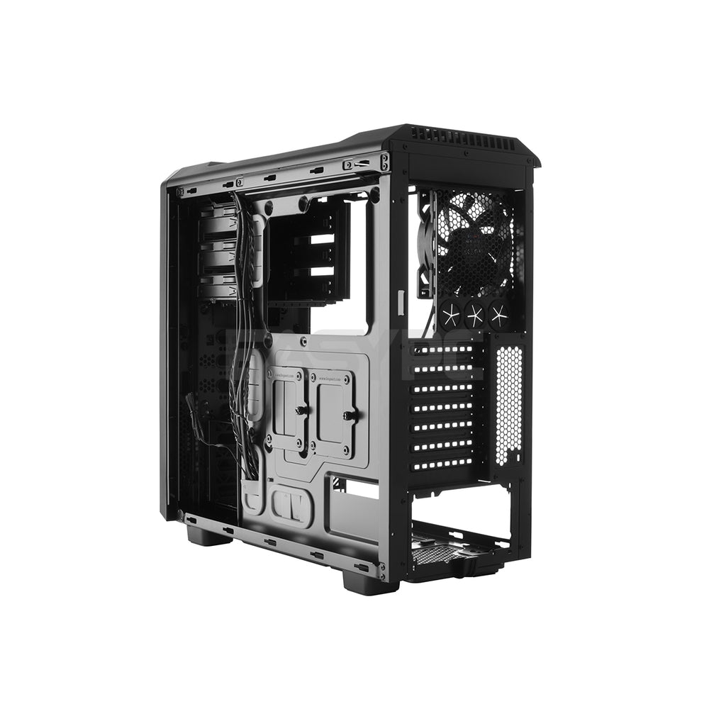 BeQuiet Silent Base 600 Window Black and Silver Mid-Tower Case Double ...