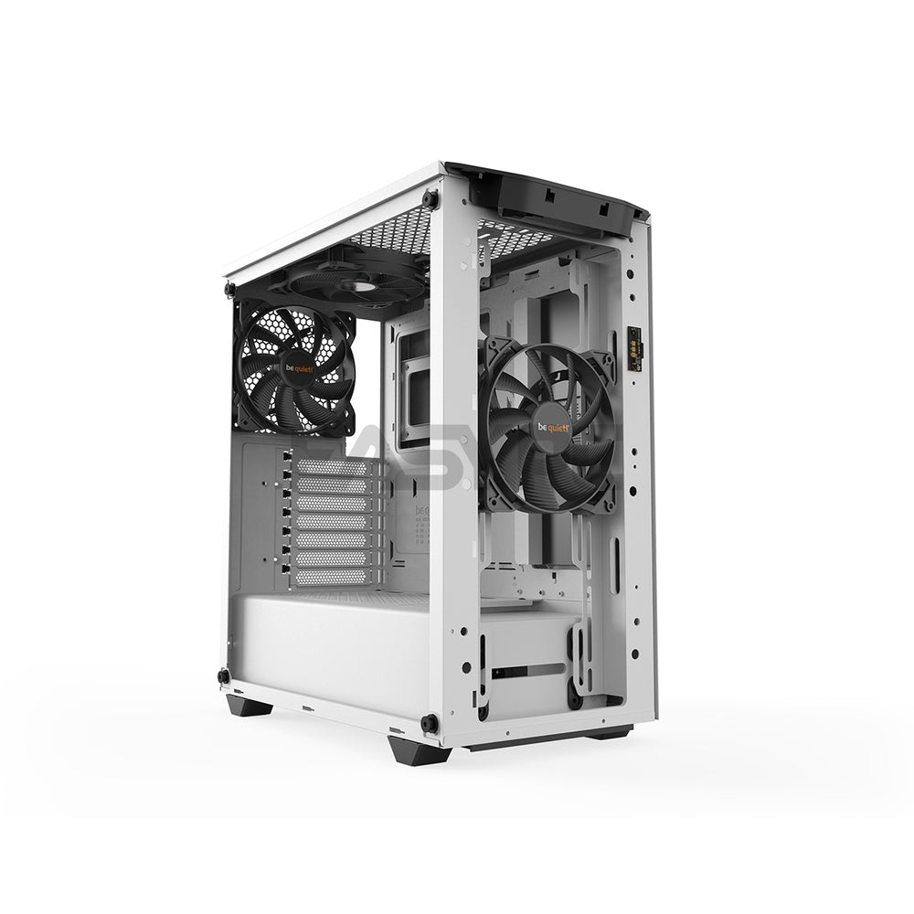 BeQuiet Pure Base 500DX White Mid-Tower Case – Tempered Glass, aRGB ...