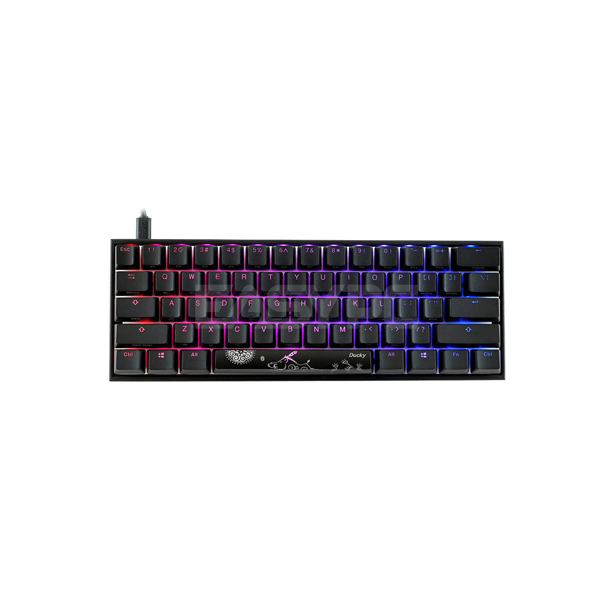 Ducky Mecha Mini V2 RGB DKME2061ST-CUSPDAAT1 MX Blue Mechanical ...