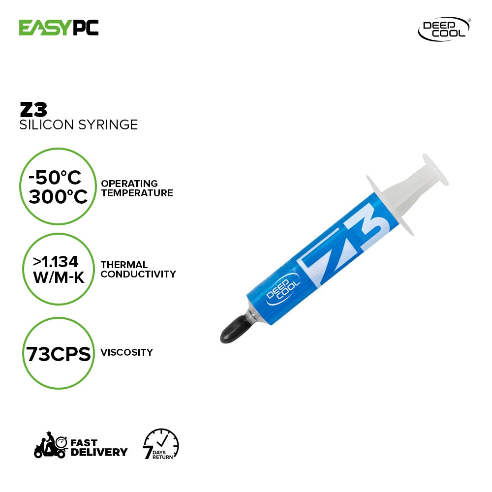 Deepcool Z3 Silicon Syringe – WP – Plugin Test