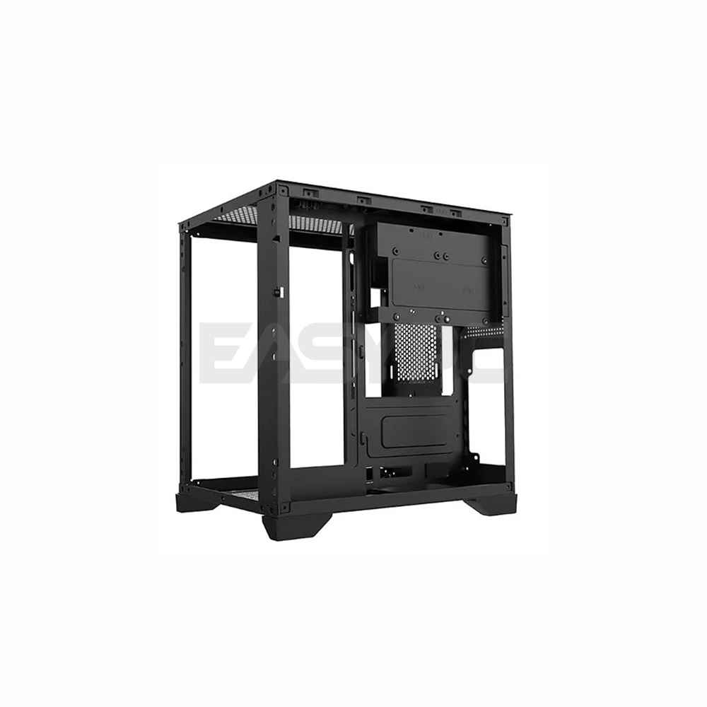 Fuzion BRIMSTONE BS-1WO MATX Tempered Glass with 3 ARGB Fan Gaming PC ...
