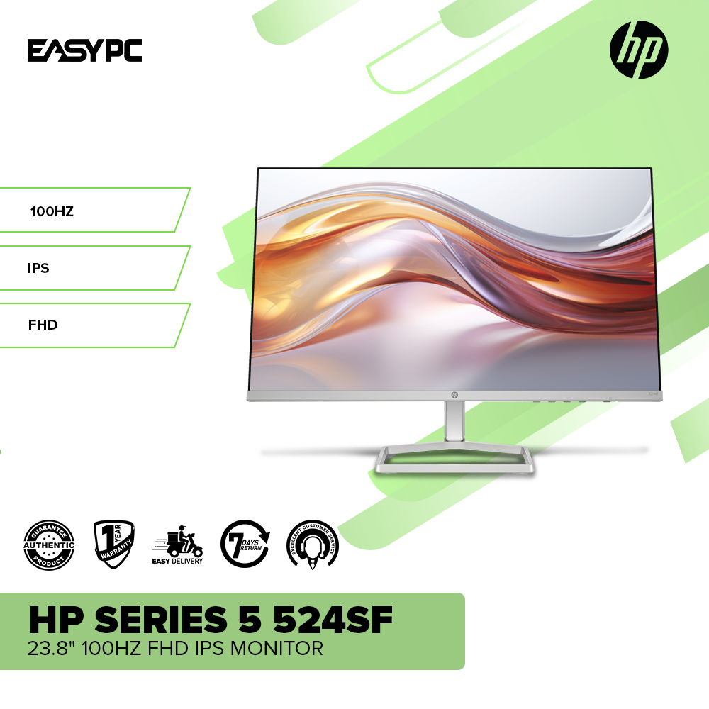 HP Series 5 524SF 23.8″ 100HZ FHD IPS Monitor – WP – Plugin Test