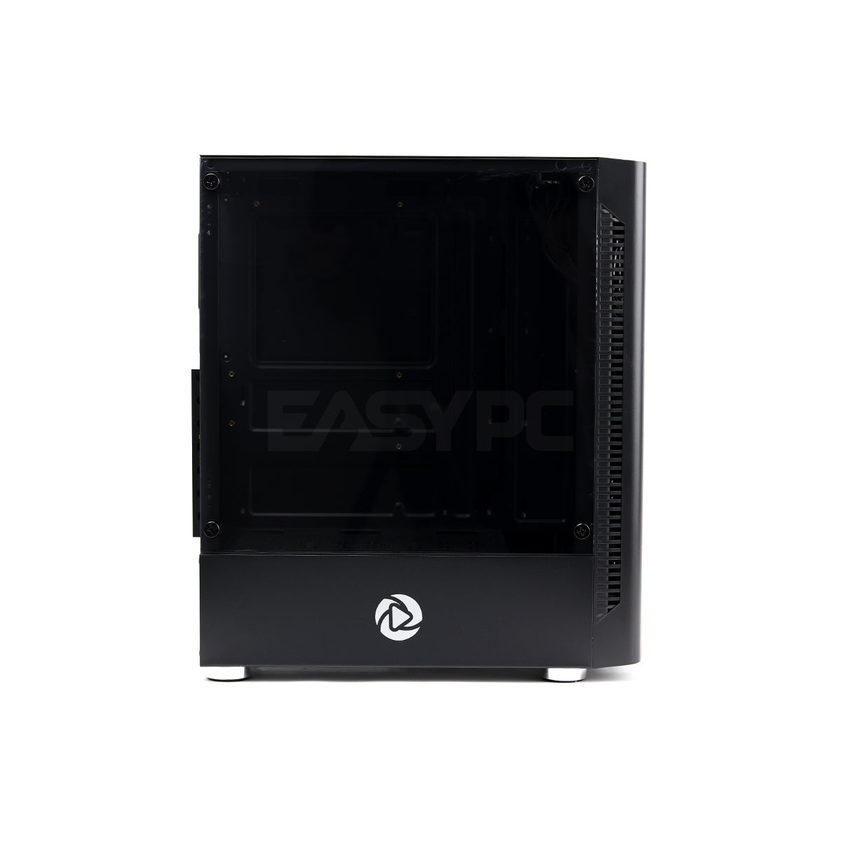 InPlay Meteor 03 Mid Tower Black and White Tempered Glass Gaming Case ...