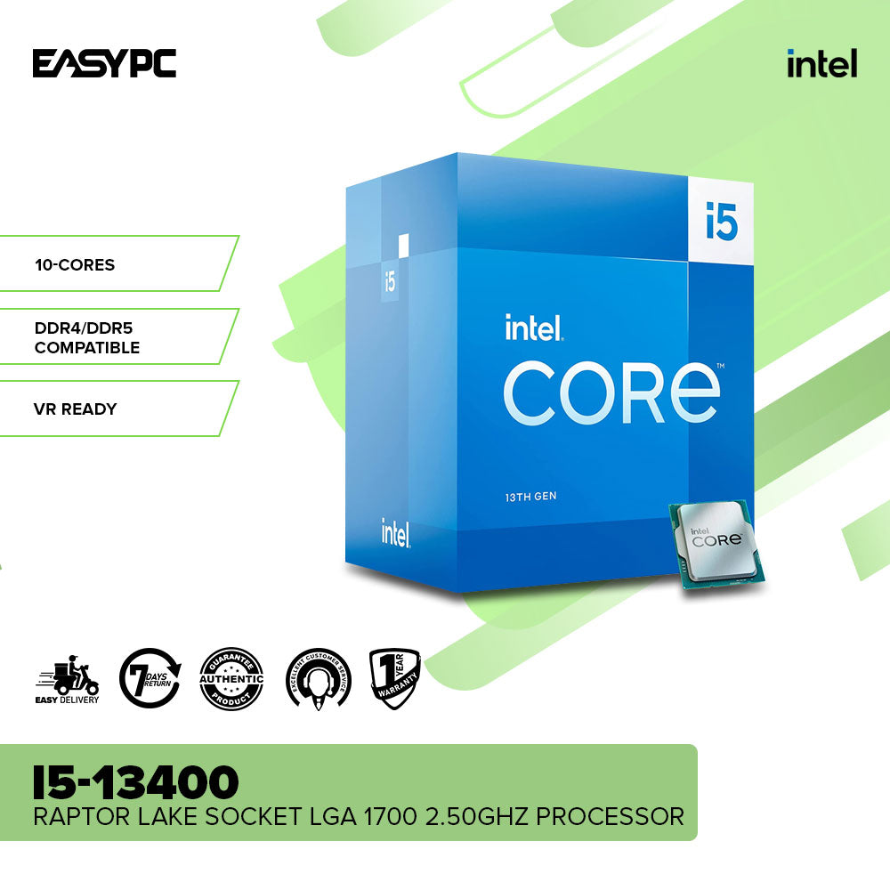 Intel Core i5-13400 Raptor Lake Socket LGA 1700 2.50GHz VR Ready Desktop Processor – WP – Plugin ...